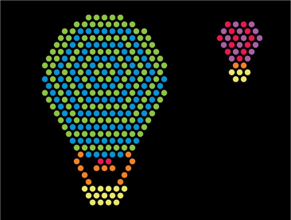 Lite Brite Template Refills Vehicle Theme 10 Pack GlowPeg